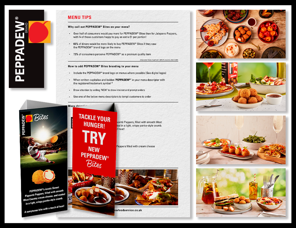 PEPPADEW® Bites For Food Services | PEPPADEW® Food Services